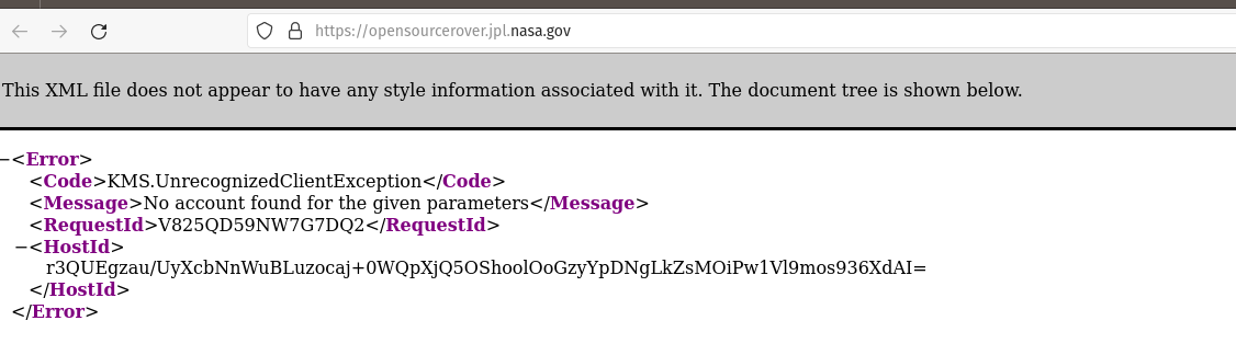 Website `opensourcerover.jpl.nasa.gov` is down · Issue #413 · nasa-jpl ...
