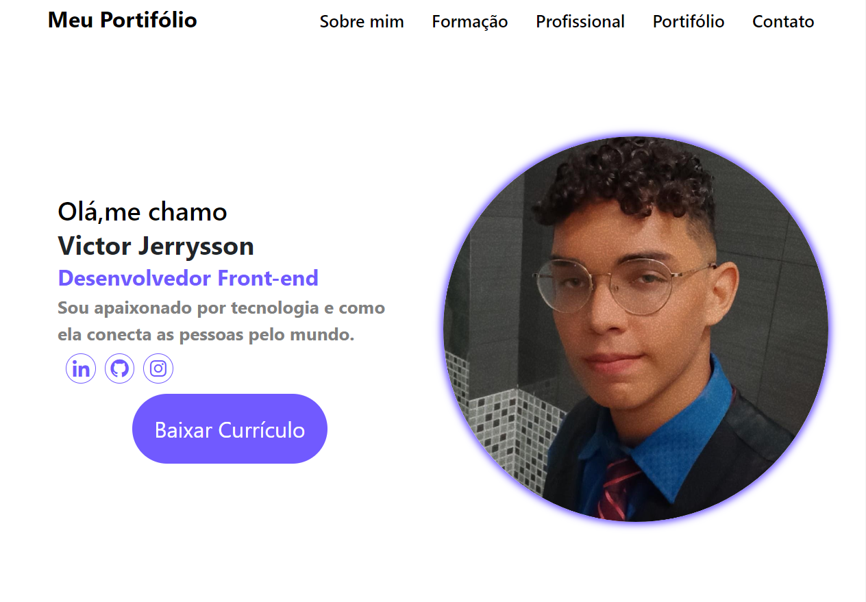 GitHub - VictorJGB/portifolio-bootstrap: Landing Page portifolio using HTML, CSS, JS and BOOTSTRAP