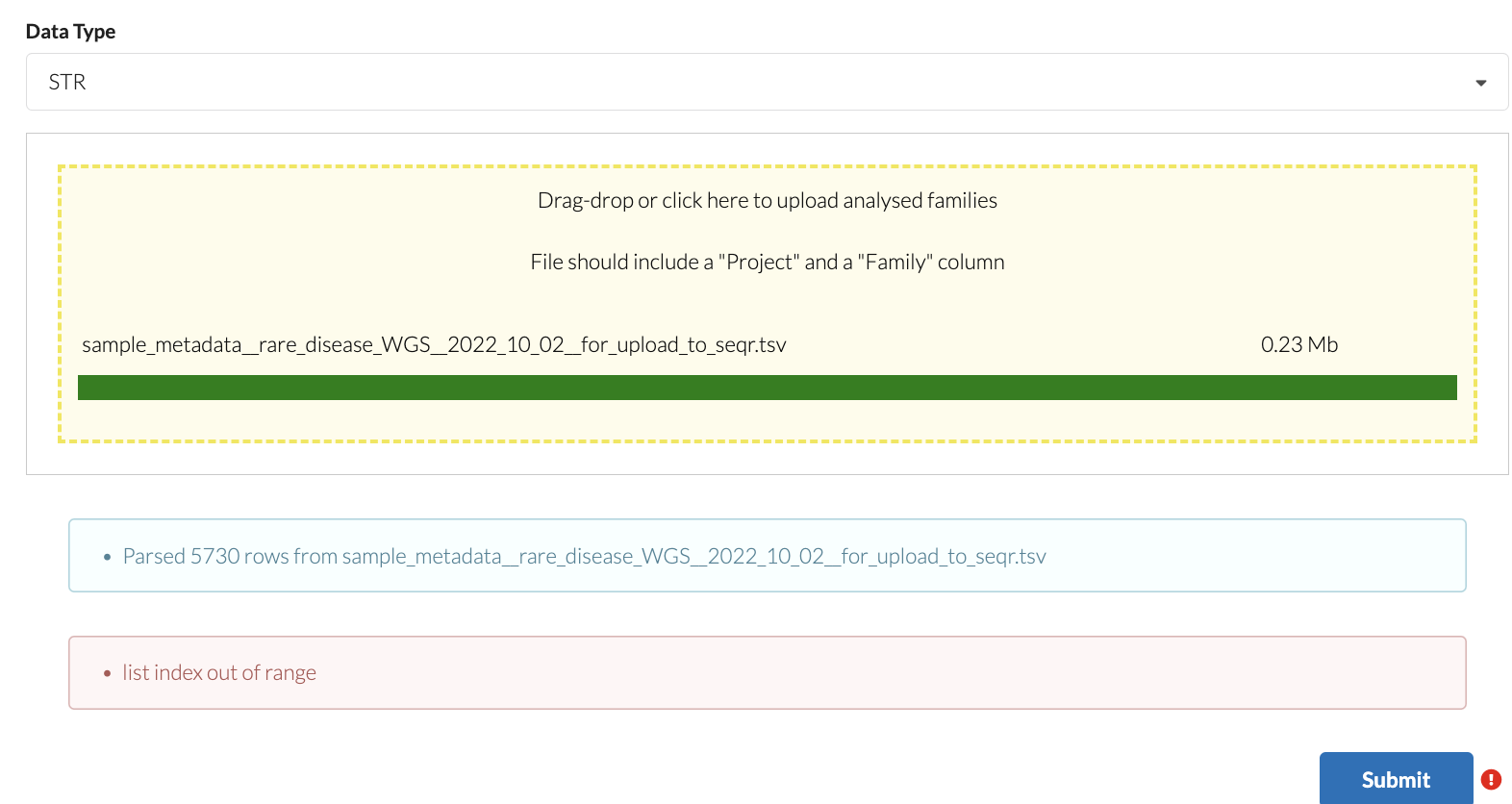 page for uploading "External Analysis" metadata is no longer available · Issue #2991 ...