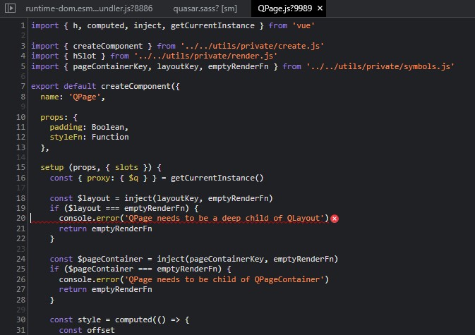 Error page 404 - Empty Layout Reference issue · quasarframework quasar · Discussion #15252 · GitHub