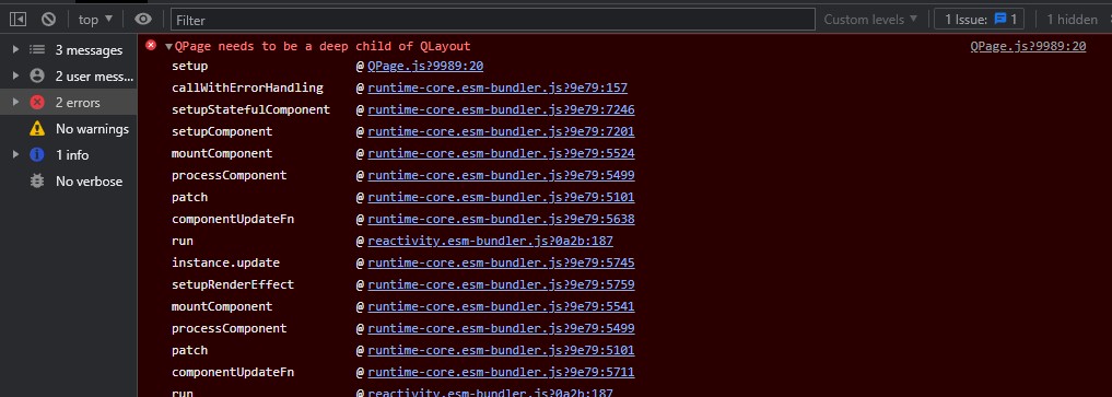 Error page 404 - Empty Layout Reference issue · quasarframework quasar · Discussion #15252 · GitHub