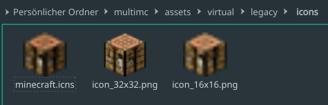 [Feature Request] Minecraft Icon = Multimc Instance Icon · Issue #3178 · MultiMC/Launcher · GitHub