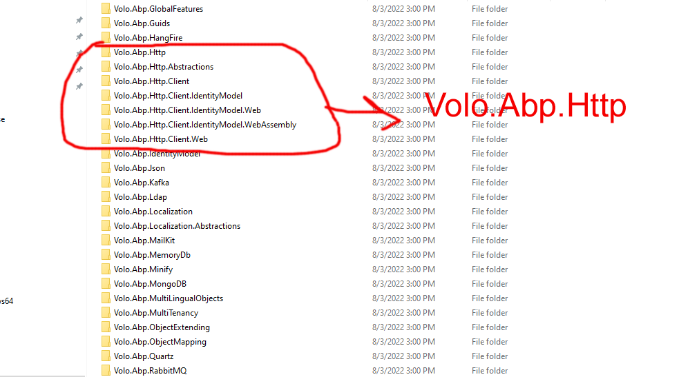 There are too many 130 sub-folders in the "framework" . · Issue #13658 · abpframework/abp · GitHub