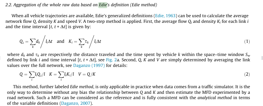 MFD development based on Edie's definition · Issue #11876 · eclipse ...
