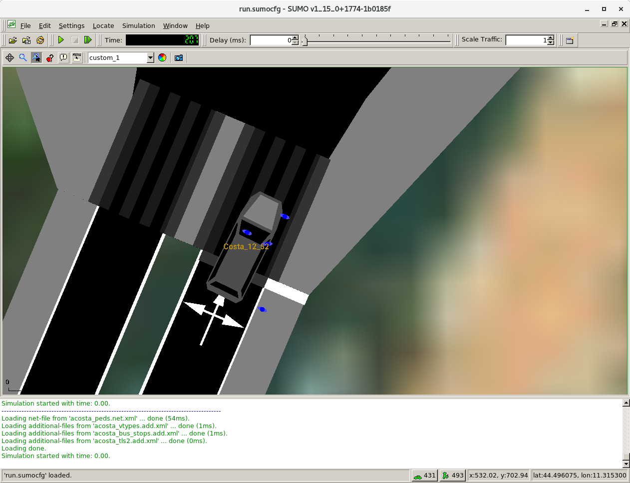 acosta: vehicle seemingly ignores pedestrians · Issue #12508 · eclipse-sumo/sumo · GitHub