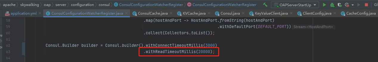 [Bug] Consul reported an error as the configuration center · Issue #10414 · apache/skywalking ...