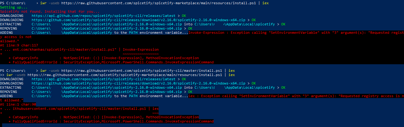 Installment · Issue #2087 · spicetify/cli · GitHub