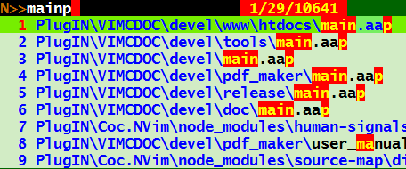 希望在名字匹配的时候不拆分 · Issue #920 · Yggdroot/LeaderF · GitHub