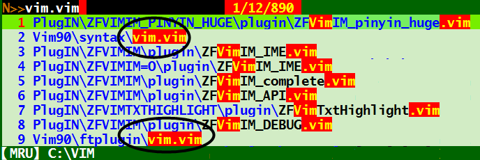 Leaderf mru在搜索的时候排序和相对路径显示问题 · Issue #923 · Yggdroot/LeaderF · GitHub
