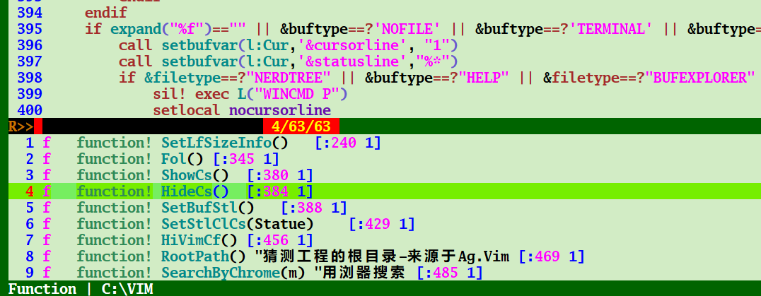 Leaderf XXX --recall不能恢复之前的正常模式 · Issue #931 · Yggdroot/LeaderF · GitHub