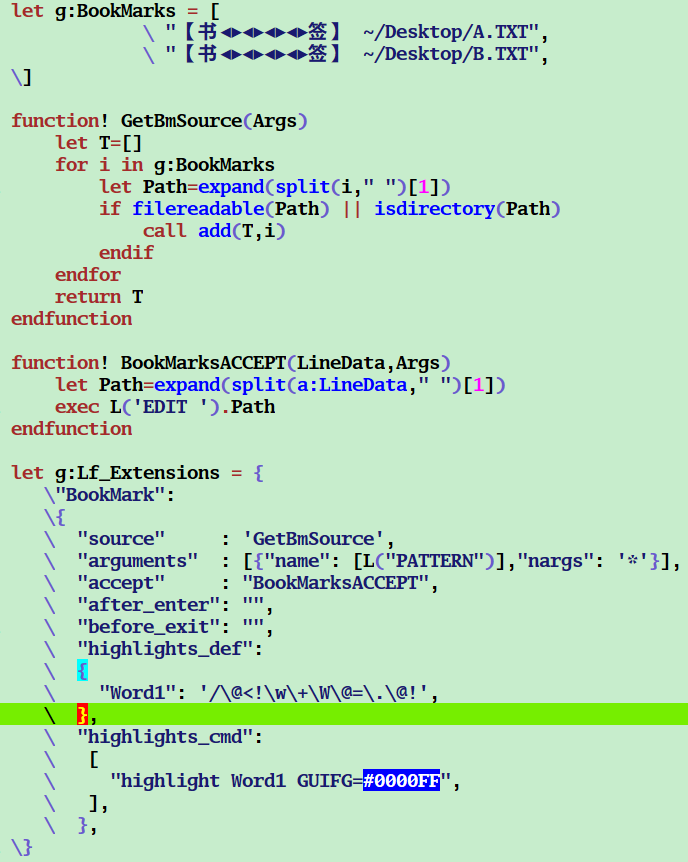 自定义书签在WIN下完全正常运行在Mac下卡死 · Issue #998 · Yggdroot/LeaderF · GitHub