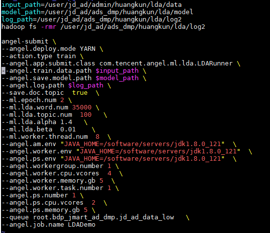 Angel lda* "apache/commons/math/special/Gamma" error? · Issue #237 · Angel-ML/angel · GitHub