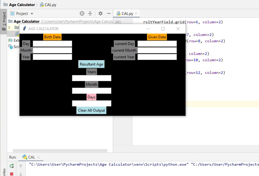 GitHub - DARSHANAHINDOLE/Age-Calculator