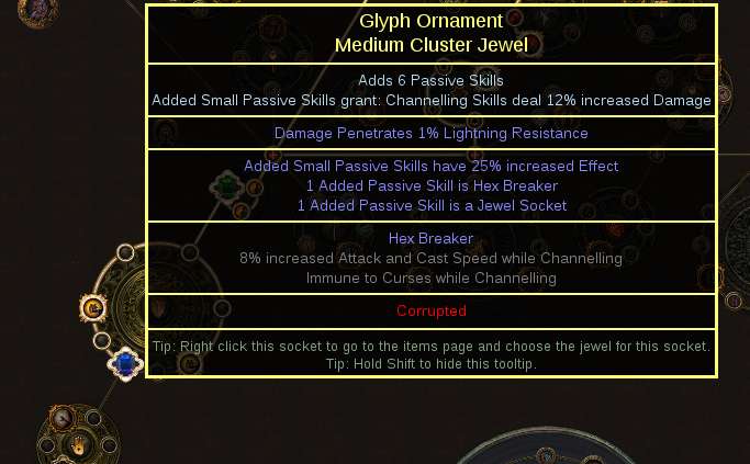 Cluster Jewel "Added small passives have #% increased effect" does not ...