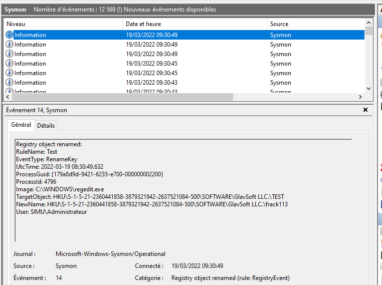 "Disable Security Events Logging Adding Reg Key MiniNt" sysmon field name issue · Issue #2829 ...