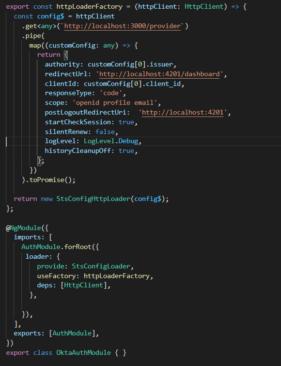 [Question]: getting cliend Id is missing · Issue #1394 · damienbod/angular-auth-oidc-client · GitHub