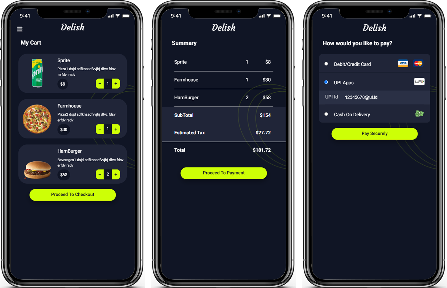 GitHub - FaizanKhan06/delish-food-delivery: A food delivery website ...