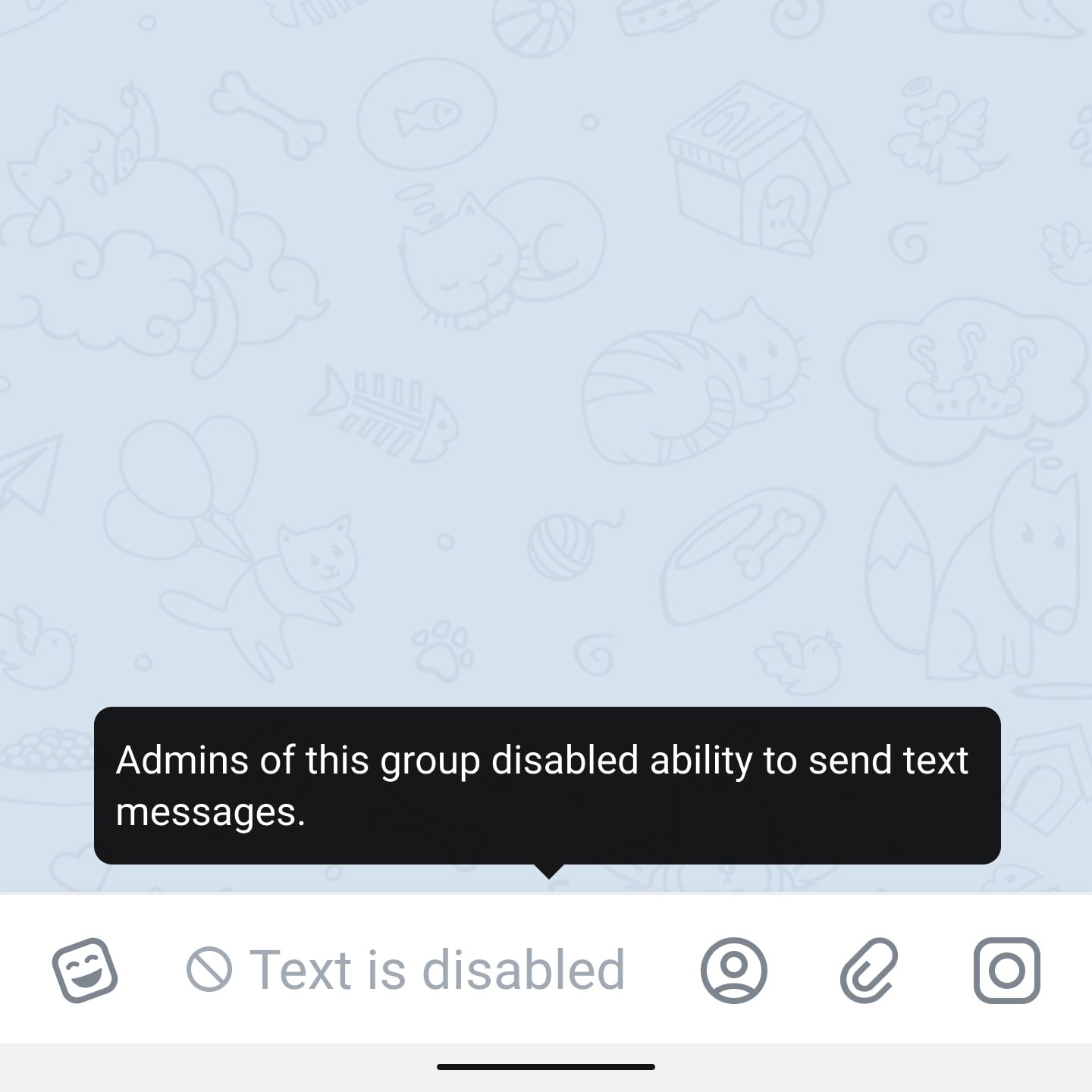 Allow sending media in media-only chats · Issue #496 · TGX-Android/Telegram-X · GitHub