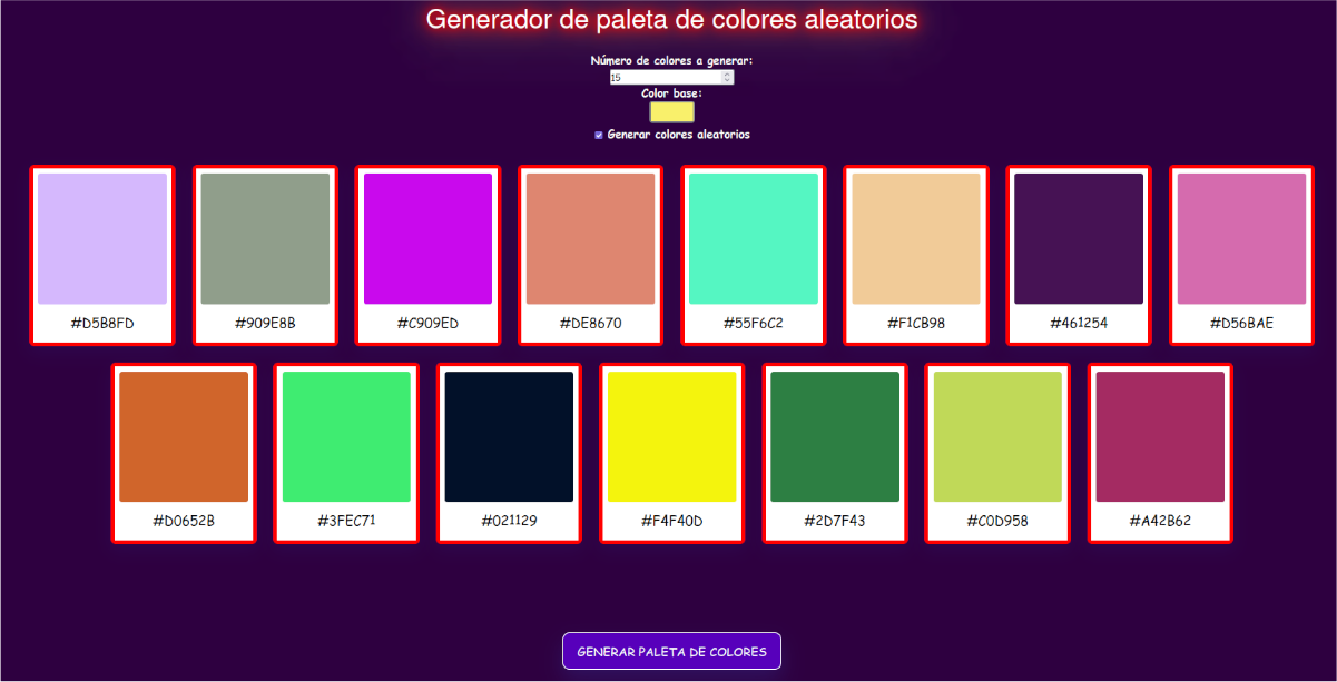 GitHub - sapoclay/paleta-colores-javascript: Genera una paleta de ...
