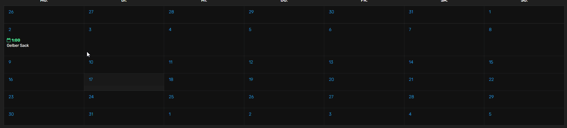 ICal Not really Working · Issue #1909 · causefx/Organizr · GitHub