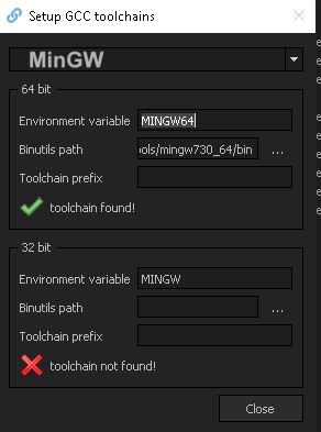 Symbols / Source code not showing in MinGW 64 application · Issue #55 · RudjiGames/MTuner · GitHub