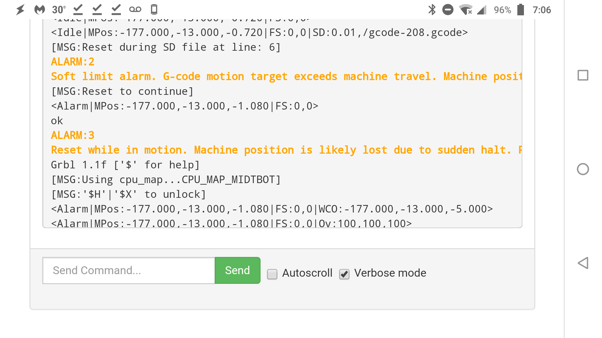 How to soft reset via ESP3D? · Issue #279 · bdring/Grbl_Esp32 · GitHub