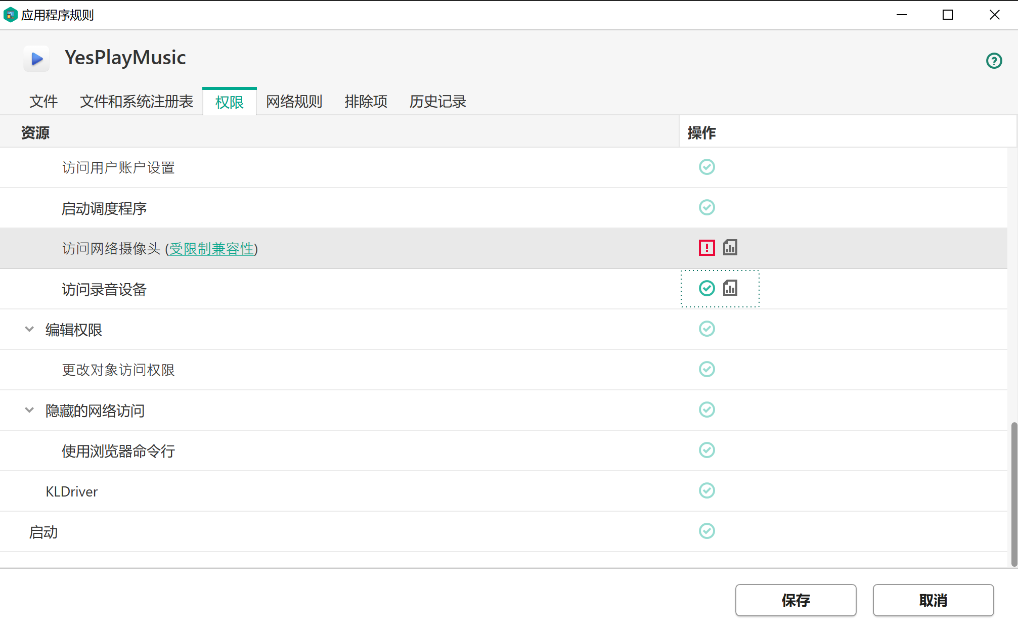 Windows客户端 0.4.2 卡巴斯基提示YesPlayMusic访问摄像头 · Issue #1049 · qier222/YesPlayMusic · GitHub