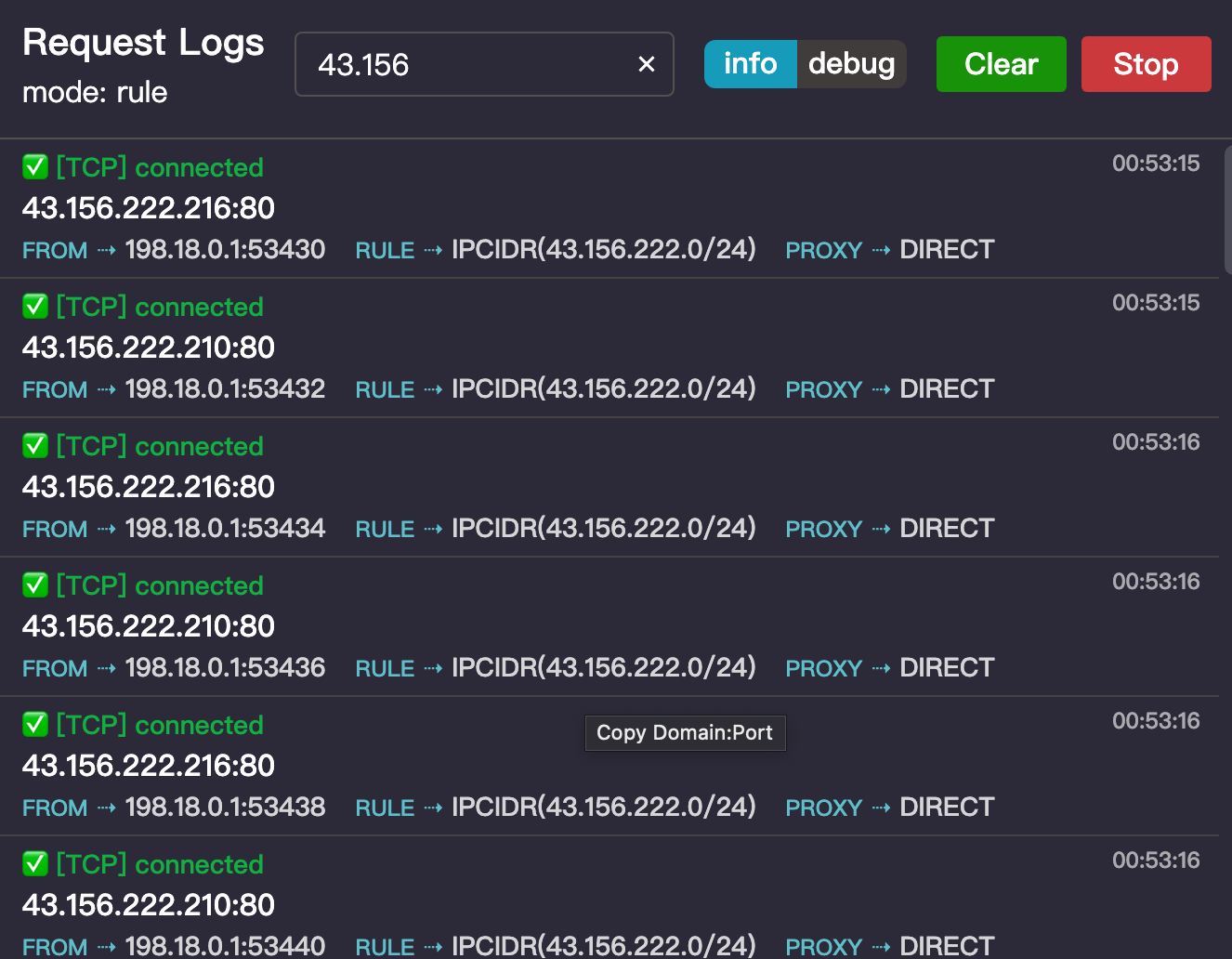 rule/Clash/WeChat/WeChat.list第21行应该改为 IP-CIDR,43.156.222.0/24 · Issue #939 · blackmatrix7/ios ...