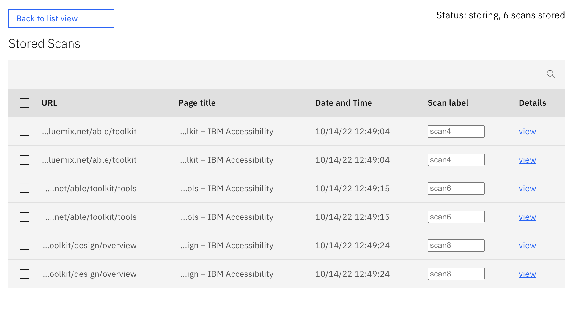 [BUG]: Stored scans is creating two inputs for each scan · Issue #1118 · IBMa/equal-access · GitHub