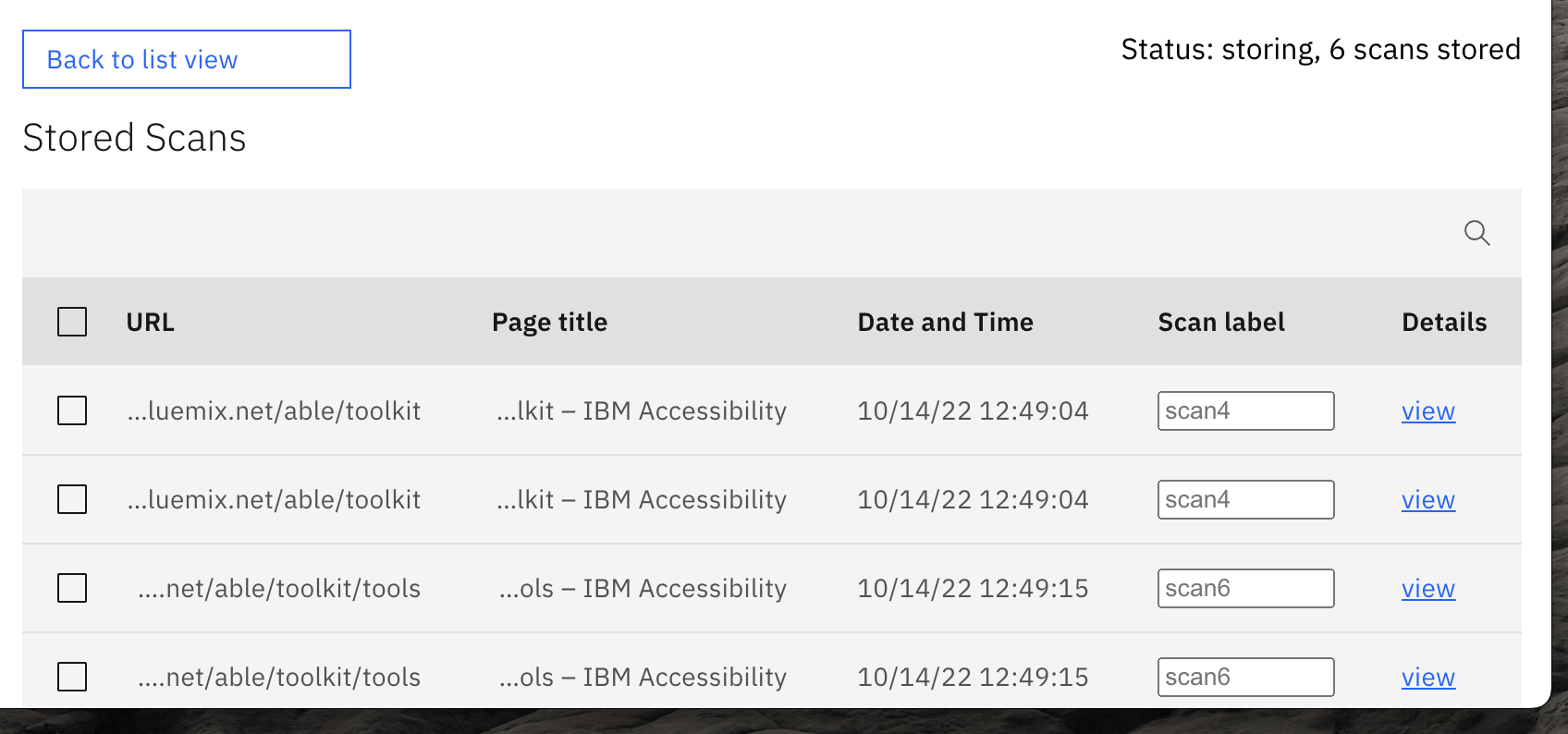 [BUG]: Stored scans is creating two inputs for each scan · Issue #1118 · IBMa/equal-access · GitHub