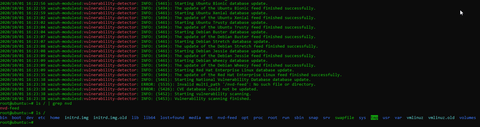 Vulnerability Detector Nvd Cve Json Feeds Version 10 No Longer Available · Issue 6053 · Wazuh