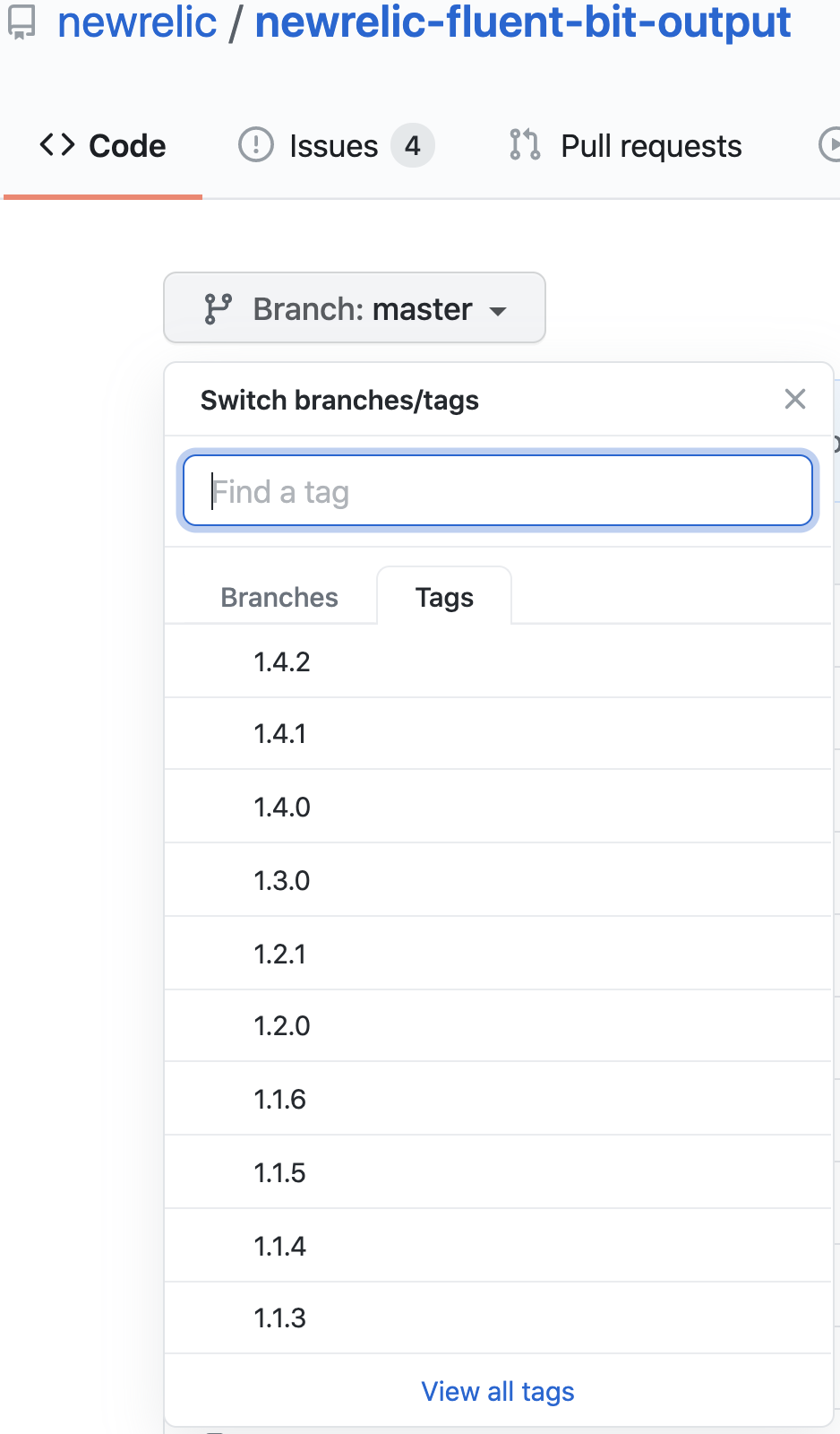 Please tag a release · Issue #21 · newrelic/newrelic-fluent-bit-output · GitHub