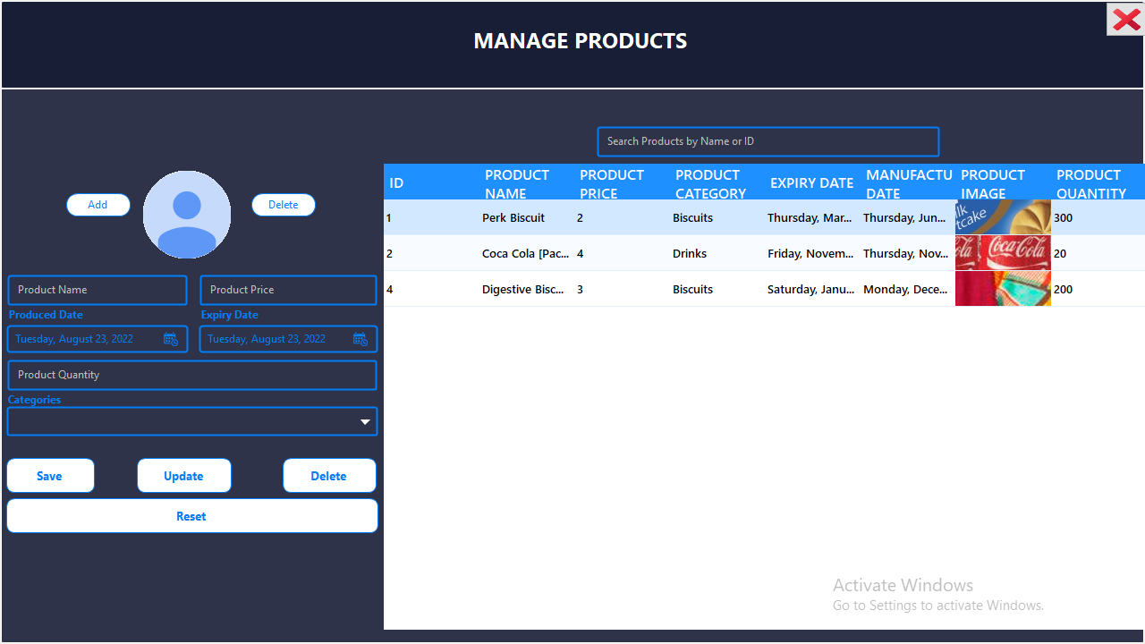 GitHub - Desmondgoldsmith/Inventory-management-System: Manage Inventories