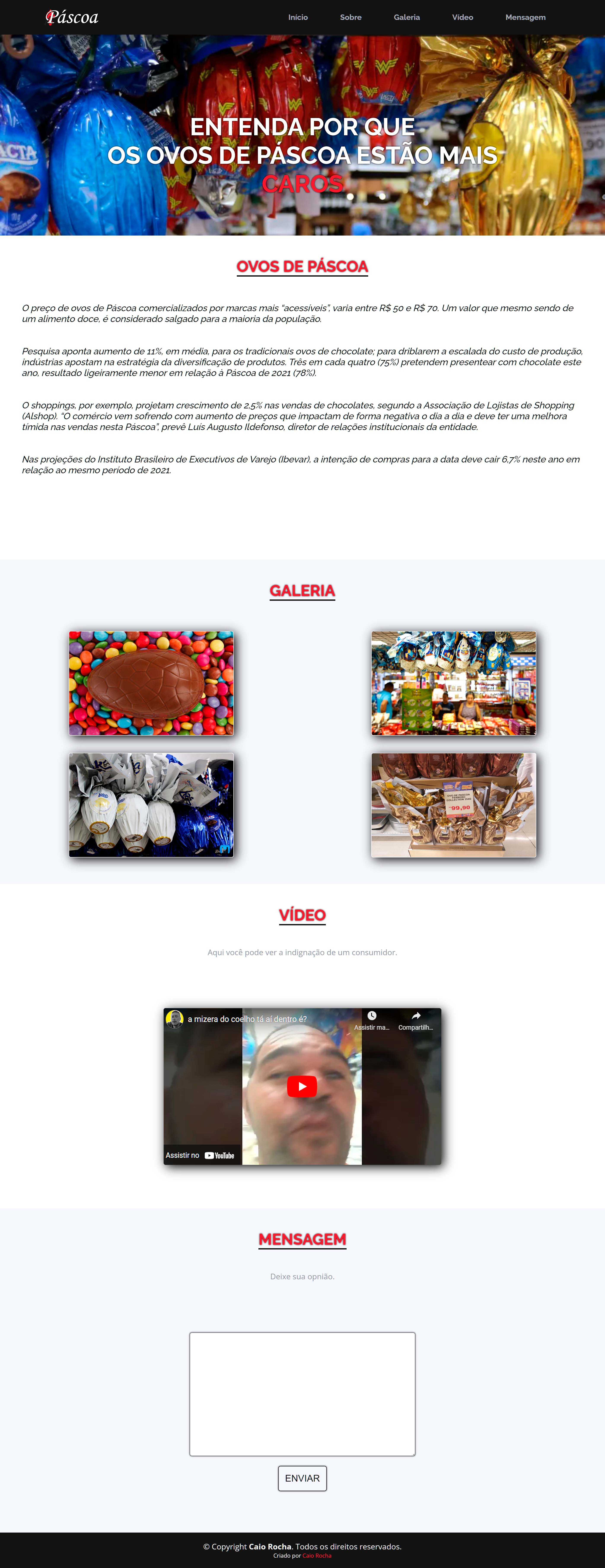 GitHub - cvrocha/Easter