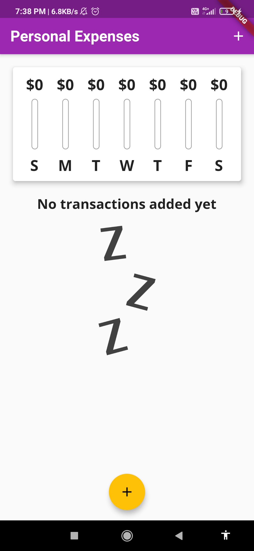 GitHub - restless226/personal-expenses-tracker: User can add any of his ...