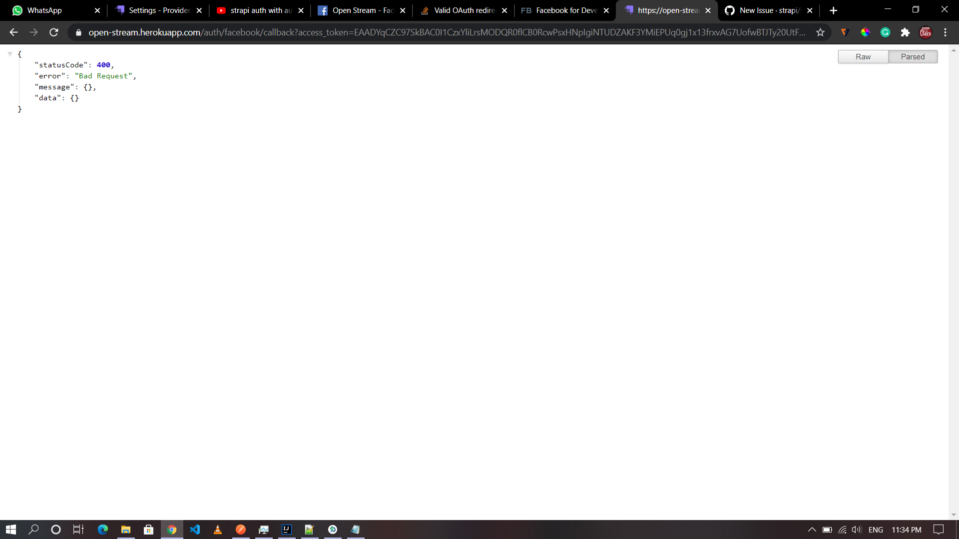 Strapi Auth Provider is not working · Issue #9629 · strapi/strapi · GitHub