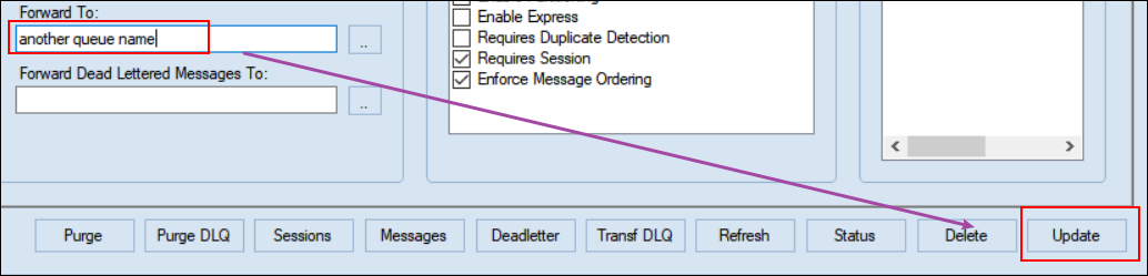 Update Forward To Of Queue Failed · Issue 384 · Paolosalvatori Servicebusexplorer · Github