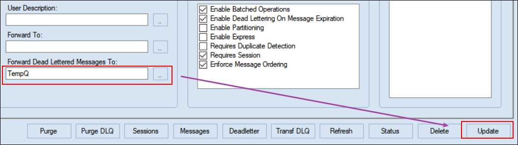 Update Forward To Of Queue Failed · Issue 384 · Paolosalvatori Servicebusexplorer · Github