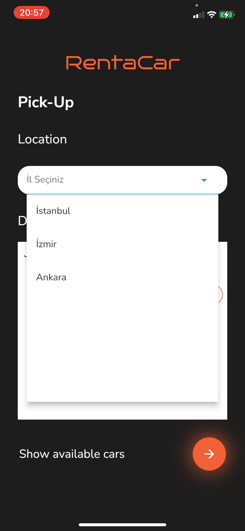 GitHub - Bicyap/rent-a-car-app: Rent a Car App with Flutter