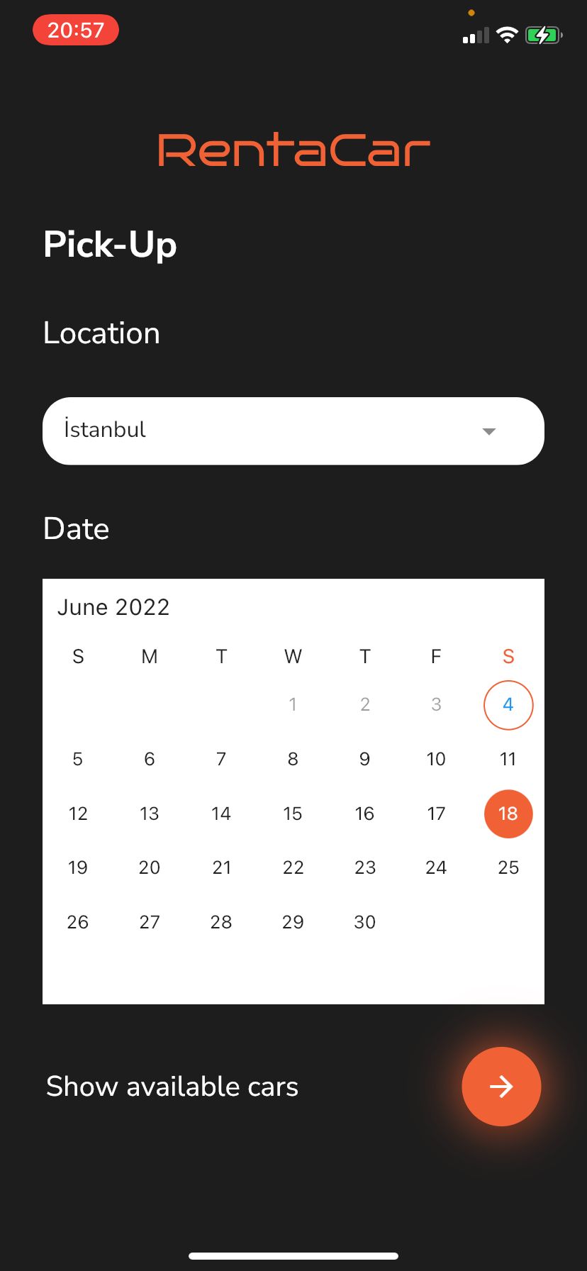 GitHub - Bicyap/rent-a-car-app: Rent a Car App with Flutter