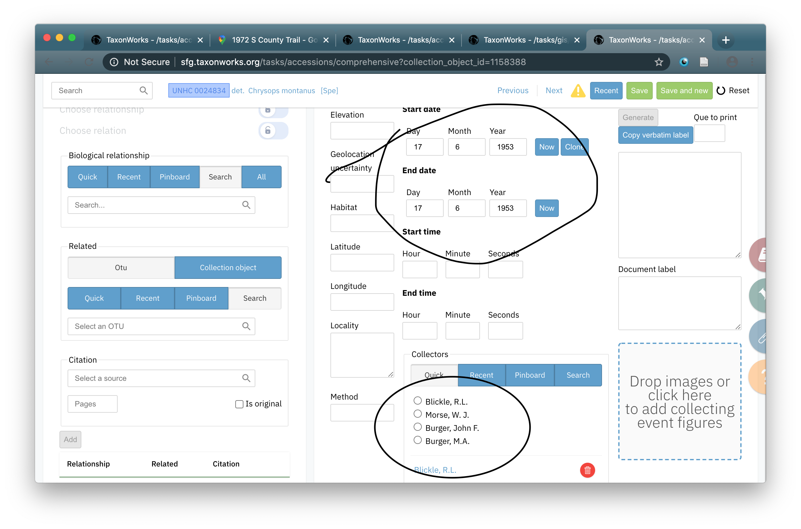 New collection event won't create if some of previous collection event ...