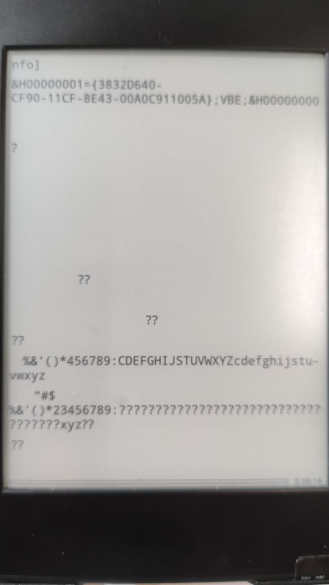 koreader on kpw3 can't read .doc normally · Issue #6556 · koreader/koreader · GitHub