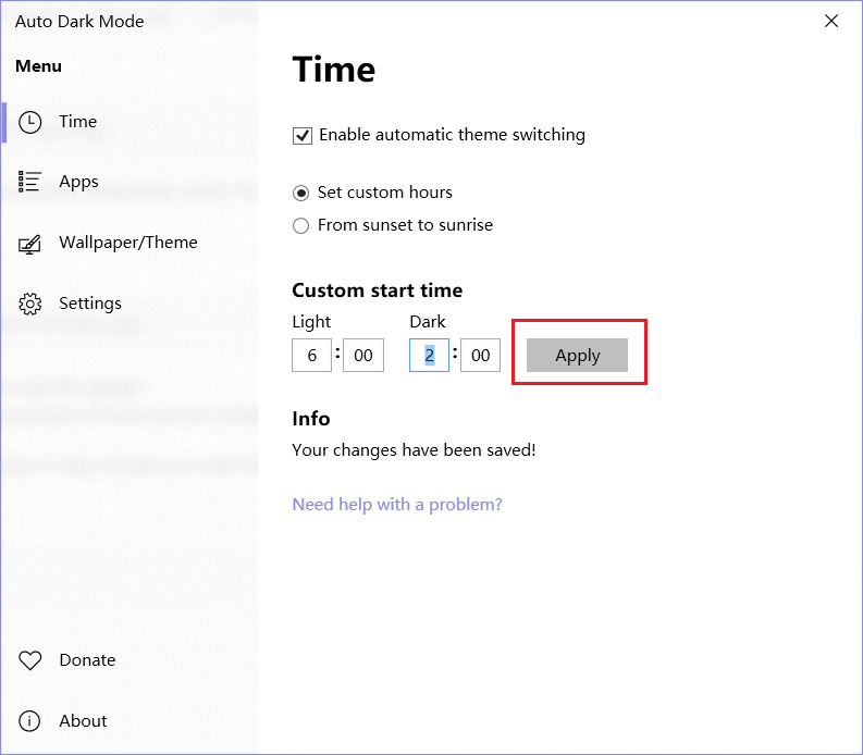 [BUG]It is impossible to switch to dark mode after 24:00. · Issue #226 ...