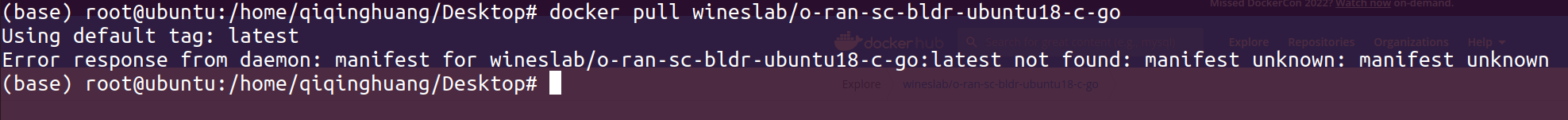 Error deploying ./setup-ric.sh col0 · Issue #2 · wineslab/colosseum-near-rt-ric · GitHub