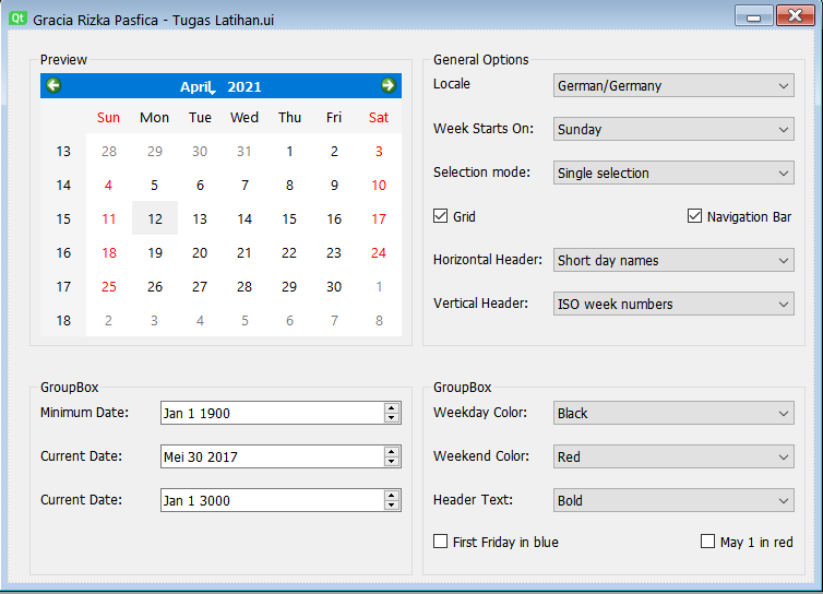 GitHub - Graciarp/PemrogramanGUI_Teori_Praktikum: Repo ini digunakan ...