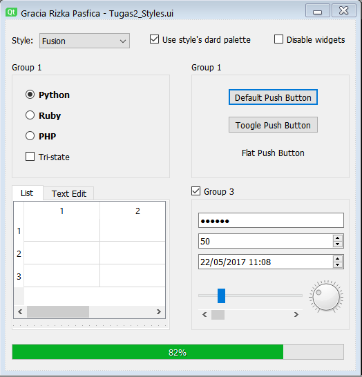 GitHub - Graciarp/PemrogramanGUI_Teori_Praktikum: Repo ini digunakan ...