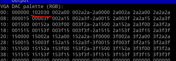 Read DAC color palette · Issue #2444 · dosbox-staging/dosbox-staging ...