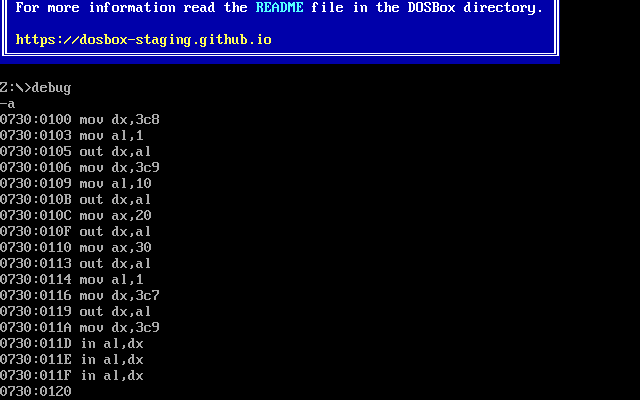 Read DAC color palette · Issue #2444 · dosbox-staging/dosbox-staging ...