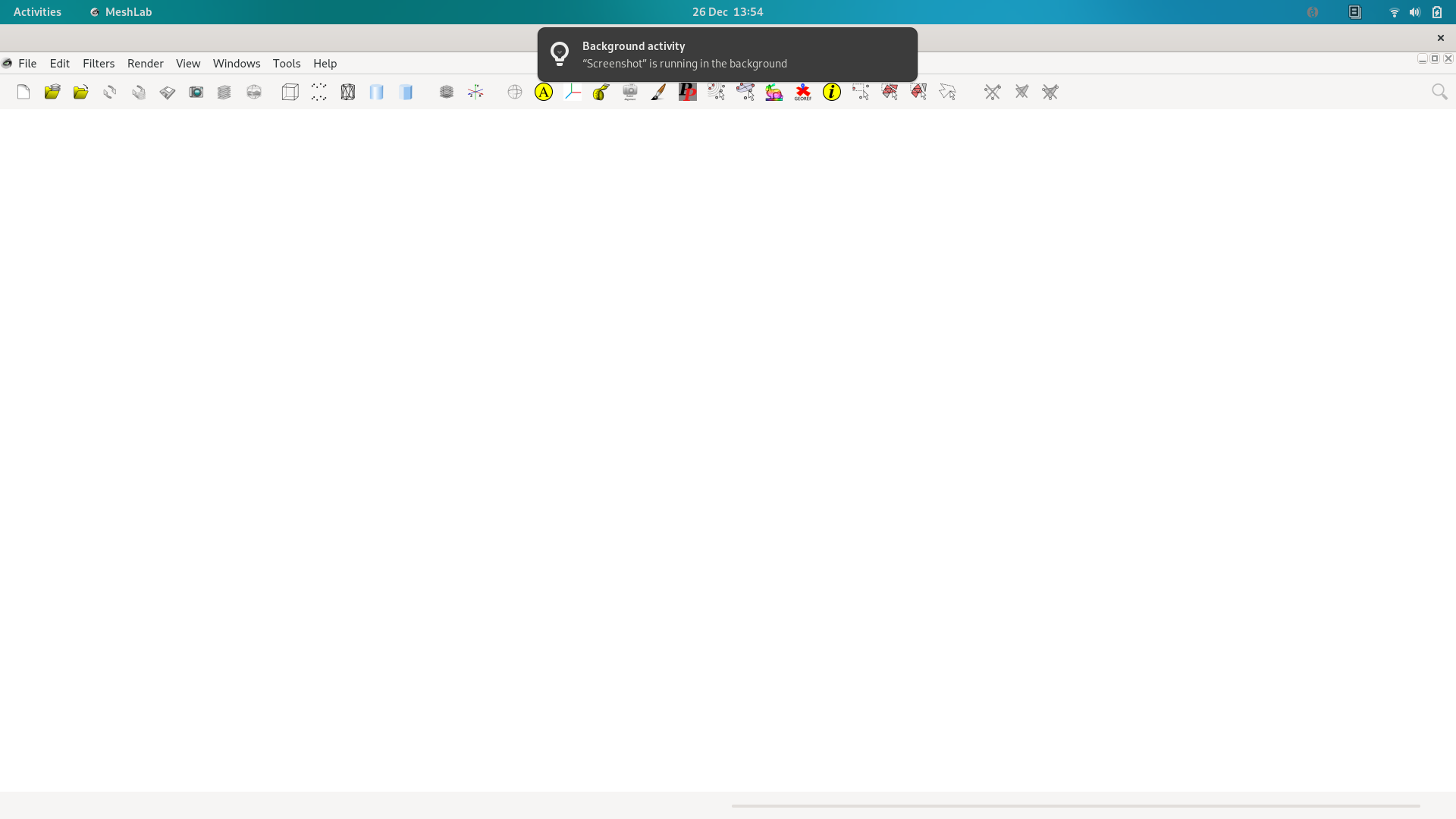 Wayland enablement breaks application · Issue #24 · flathub/net.meshlab.MeshLab · GitHub