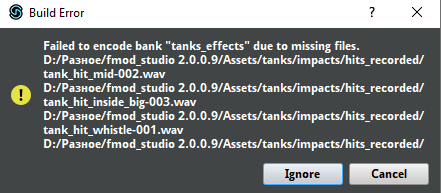 Проблемы на этапе сборки. · Issue #24 · GaijinEntertainment/fmod_studio_warthunder_for_modders ...